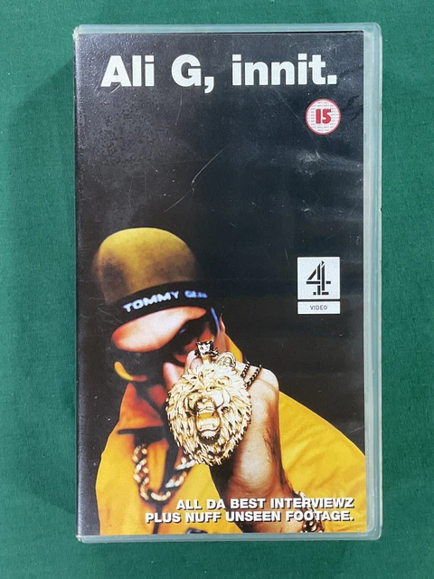 ALI G, INNIT, VHS Video, Cert 15 £3.00 - PicClick UK
