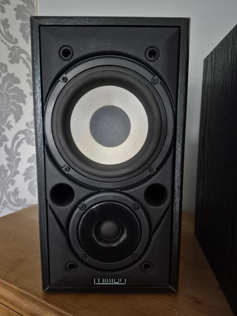 MISSION 700 BOOKSHELF 2 way reflex loaded Hi-fi speakers £49.99 ...