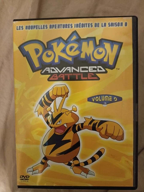 DVD POKEMON ADVANCED Battle -Vol 9 Ep 833 A 836 Dessin Anime Jeunesse ...