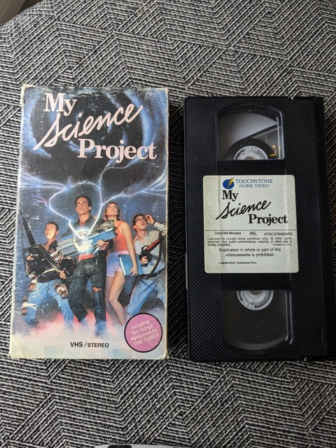 MY SCIENCE PROJECT (VHS, 1985) - Touchstone Films - Dennis Hopper $19. ...