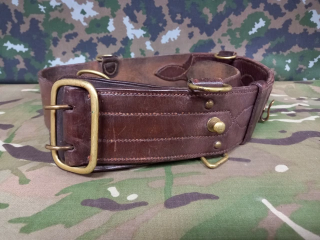 ORIGINAL BRITISH ARMY Military Officers Sam Brown Belt Great War WW1 ...