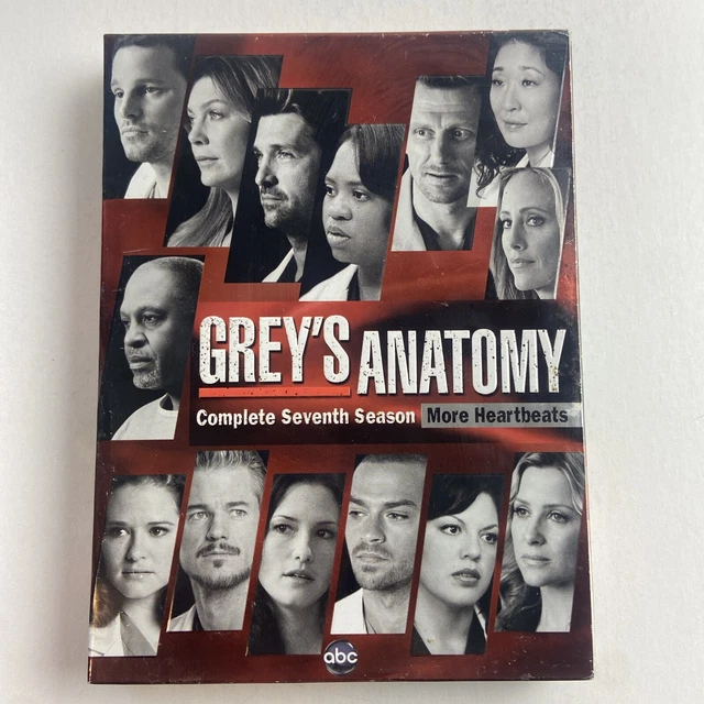 GREYS ANATOMY: COMPLETE Seventh Season (DVD, 2011, 6-Disc Set) £8.99 ...