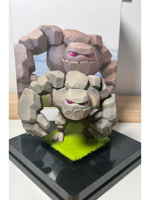 OFFICIAL SUPERCELL CLASH Royale Golem PVC Figure Toy Sealed Box $108.19 ...