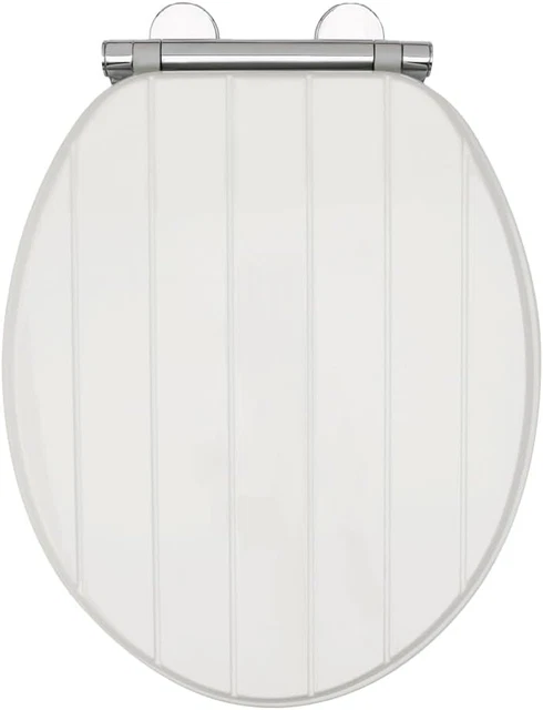 ® PREMIUM TONGUE and Groove Soft Close Toilet Seat - Moulded Wood ...