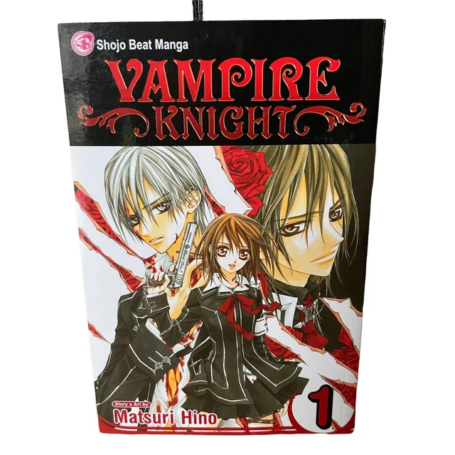 VAMPIRE KNIGHT VOL. 1 Manga by Matsuri Hino - VGC/ENG/Shojo Beat ...