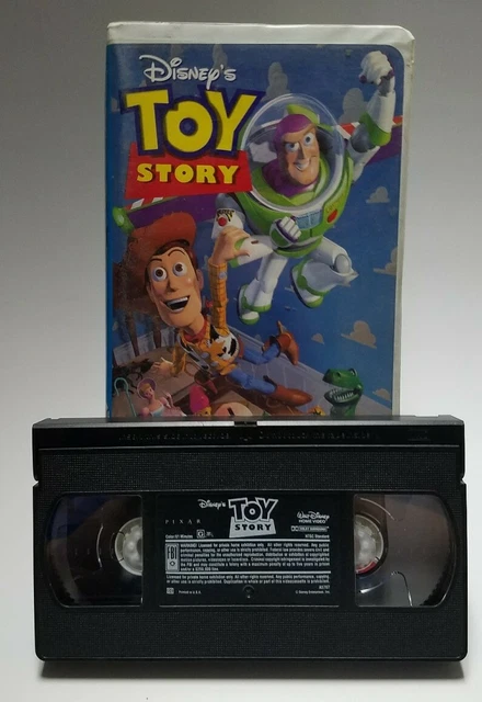 TOY STORY (VHS,1996) Walt Disney Pixar Collectible NEW FACTORY SEALED ...