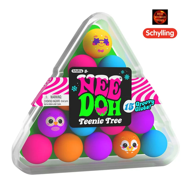 NEEDOH TEENIE TREE 15 Mini Balls Stress Fidget Anxiety Reliever SEN ...