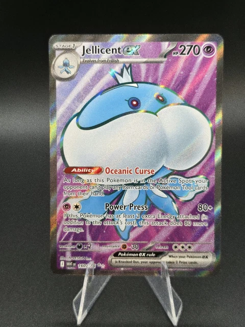 JELLICENT EX 160/086 - SV: White Flare Pokemon TCG $4.19 - PicClick CA