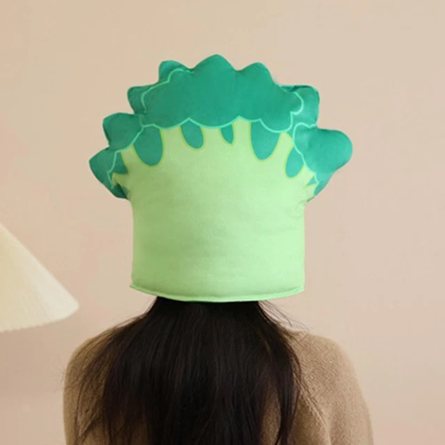 BROCCOLI HEADWEAR HAT Lovely Warm Photo Prop Vegetables Headgear for ...