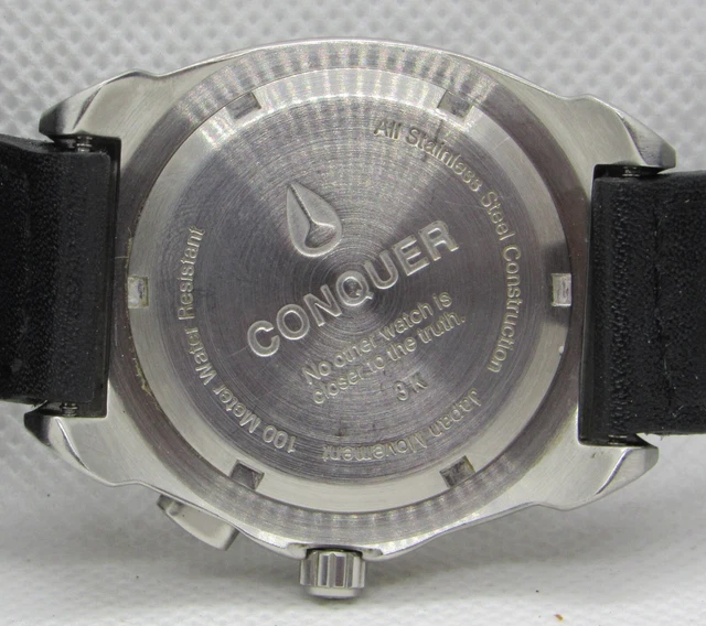 *RARE* UNISEX NIXON "Conquer" Quartz Watch w/Date, Backlight, Bund ...