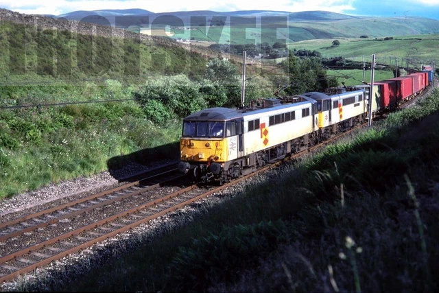 35MM SLIDE BR British Rail Electric Loco Class 86 86609 Greenholm 1993 ...