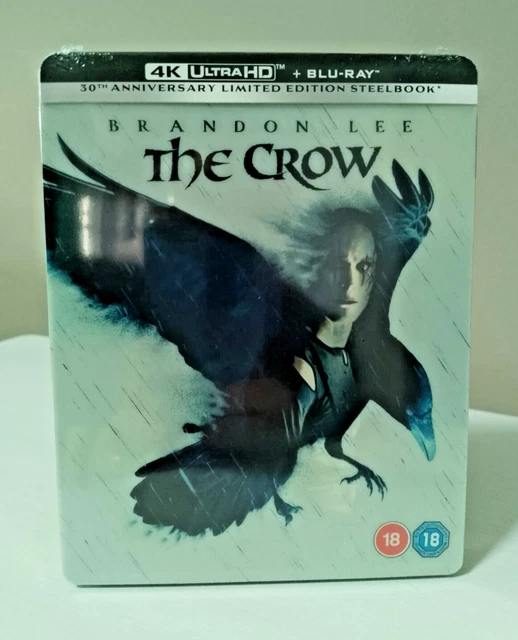 THE CROW (1994) 30th Anniversary - Zavvi Exclusive - 4K UHD STEELBOOK - Sealed £45.43 - PicClick UK