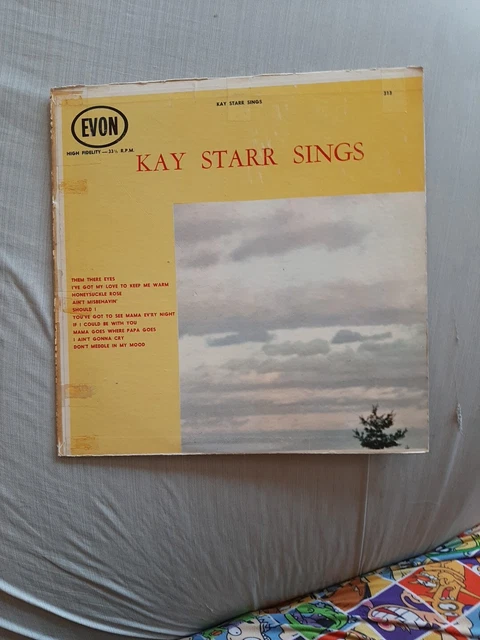 KAY STARR CHANTE. Evon 33 tr/min Lp EUR 5,41 - PicClick FR