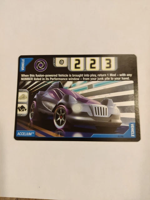 HOT WHEELS ACCELERACERS Game Card 45/246 "Accelium" - NEW £27.89 ...