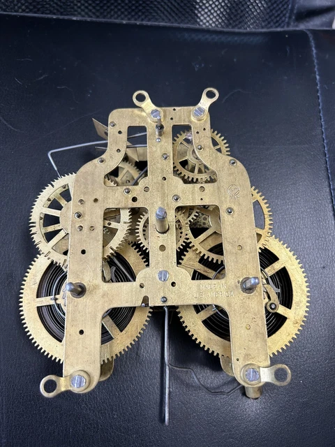VINTAGE SETH THOMAS 8 Day Clock Movement $30.00 - PicClick