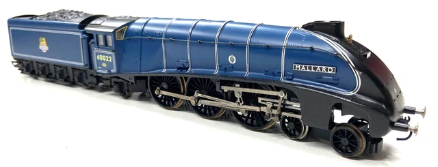 HORNBY MODEL RAILWAY Br Blue Class A4 "Mallard" Oo Train £0.99 ...