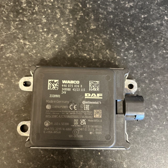 DAF WABCO AEBS radar ecu Lf and cf px7 2328901 supersession from ...