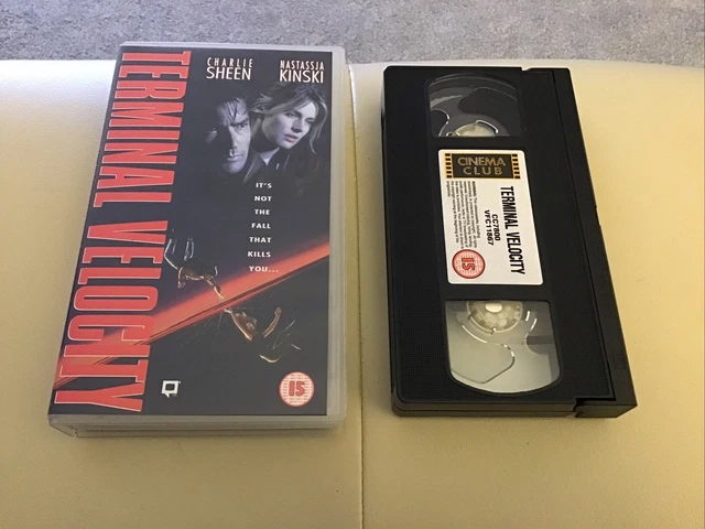 TERMINAL VELOCITY - VHS Cassette Video Tape - VGC £4.31 - PicClick UK