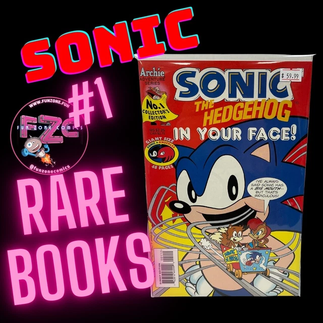 SONIC THE HEDGEHOG: In Your Face! No. 1 Collector’s Edition Archie ...