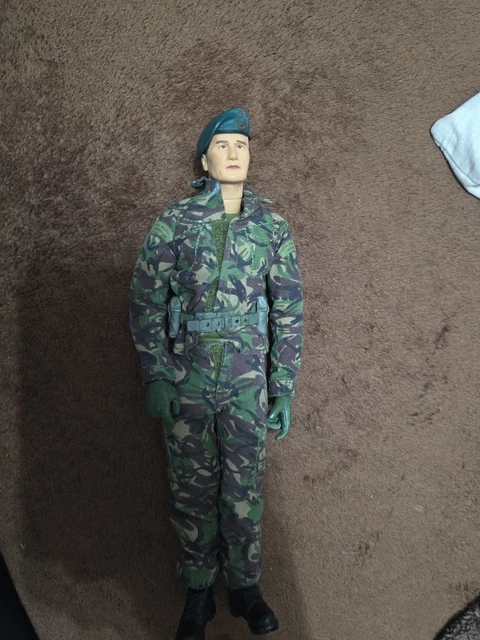 HM ARMED FORCES Royal Marines Beret Commando Action Figure Dressed ...