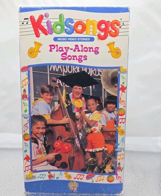 VHS KIDSONGS PLAY-ALONG Songs Kids Sing Along View Master Rare Vintage ...