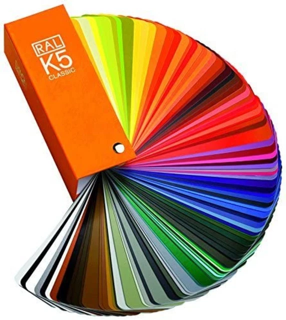 RAL K5 GLOSSY Color Chart RAL Genuine Product with Anti-Counterfeit ...