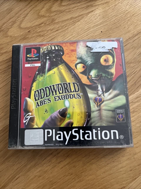 Oddworld Abes Exoddus Ps1 Playstation 1 Complete Pal Free Uk Pandp £16