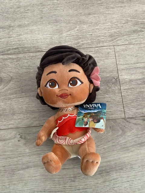 PELUCHE BABY VAINA , bébé vaiana , moana , oceania neuf et authentique ...