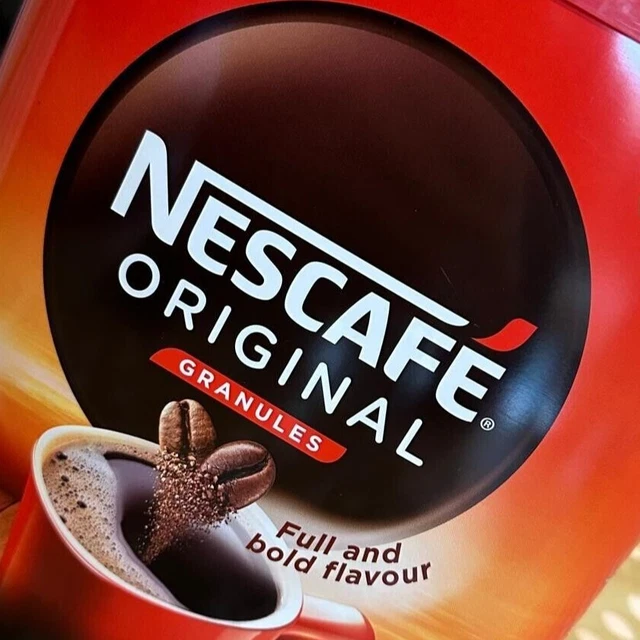 NESCAFE ORIGINAL INSTANT Coffee Granules 1kg Tin - Approx 555 Cups £28. ...