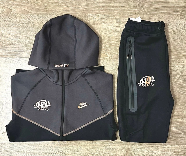 NIKE TECH FLEECE Central Cee Syna World Tracksuit Set - Medium - Brand ...
