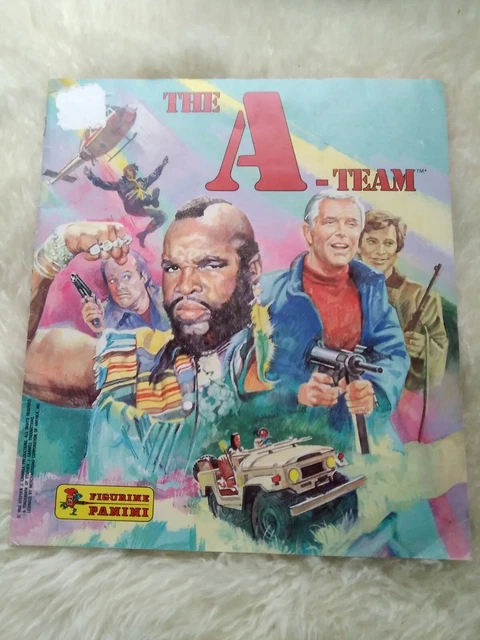 THE A-TEAM PANINI sticker album Complete BA Baracus GMC Vandura Mr.T £ ...