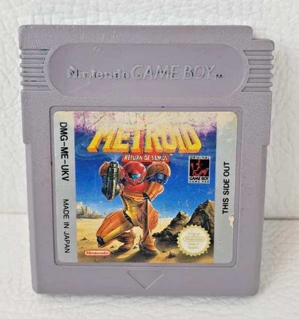 NINTENDO GAME BOY-SPIEL Metroid 2 Return of Samus Kumpelversion EUR 55 ...