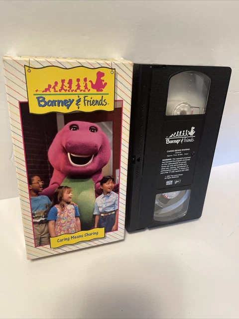 BARNEY AND FRIENDS - Caring Means Sharing (VHS) EUR 7,21 - PicClick IT