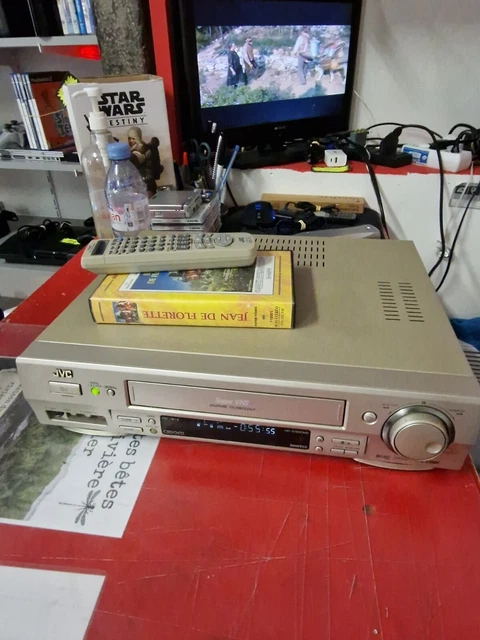 MAGNÉTOSCOPE SUPER VHS / S-VHS JVC HR-S7600MS Bon État EUR 199,00 ...