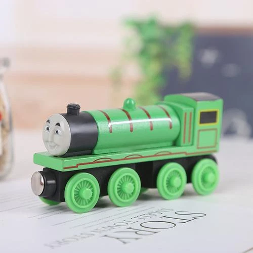 GREEN HENRY THOMAS & Friends Wooden Magnetic Railway Train Engine Car ...