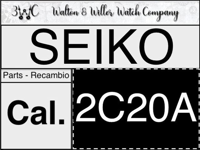 NOS NEW SEIKO 2C20A 2C20 A Quarzo Part Parte Ricambio Genuine * Watch Orologio EUR 10,56 ...