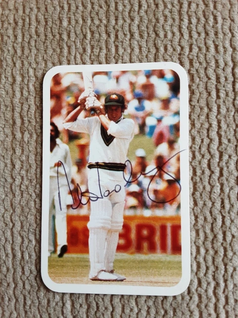 PETER TOOHEY (AUS) - Carta Collezionabile Cricket Firmata Serie #2 Rara ...