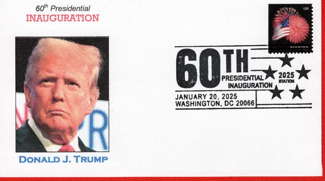 INAUGURATION 2025, PRESIDENT Donald Trump, 60th Presidential ...