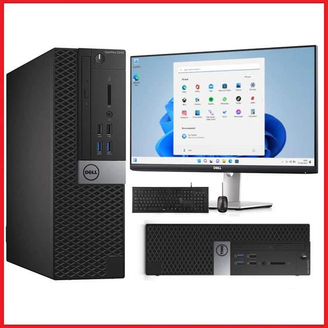 DELL OPTIPLEX 5040 PC Computer Monitor Lot - i5 CPU Up to 4TB SSD ...