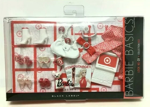 BARBIE BASICS TOP model accessories nrfb look n.1 red collection (htf ...