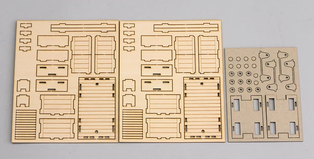 ON30/OE/ON2-1/2 SCALE CS Narrow Gauge Excursion 2-Car Kit 0e Passenger ...