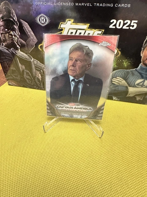 PRESIDENT THADDEUS ROSS 2025 Topps Chrome Marvel Studios Captain ...