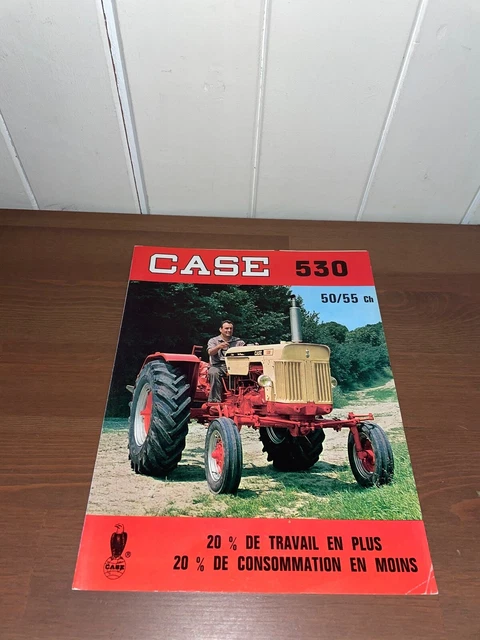 BROCHURE PROSPEKT PROSPECTUS TRACTEUR CASE-VIERZON 530 tractor-traktor-sfv-deutz EUR 4,99 ...