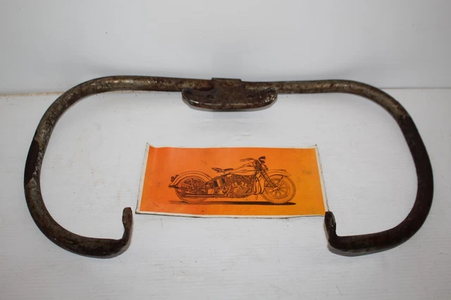 HARLEY KNUCKLEHEAD UL Flathead Panhead Spingerfork Front Engine Guard ...