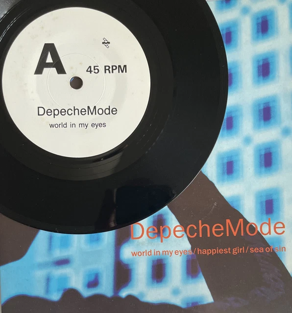 DEPECHE MODE -WORLD In My Eyes- Ultra Rare UK 7” Promo BONG20R (Vinyl ...