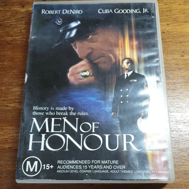 MEN OF HONOUR DVD R4 FREE POST Cuba Gooding Jr., Robert De Niro Drama £ ...