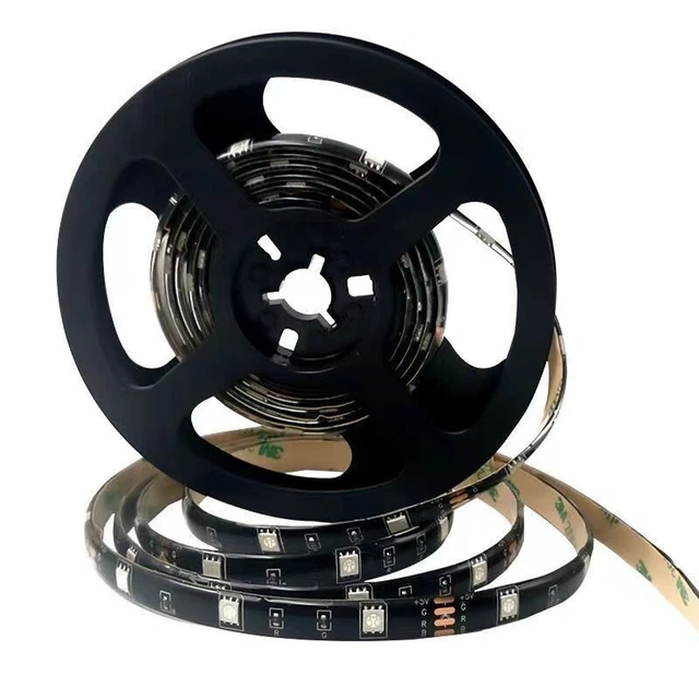 STRISCIA LED PER tv lcd 3 4 e 5 metri luce rgb usb strip televisore ...