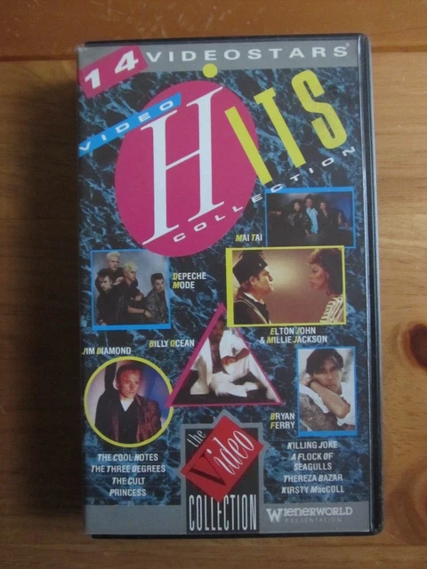 VIDEO HITS COLLECTION - VHS RARE 1980's Pop Hits TESTED £0.99 - PicClick UK