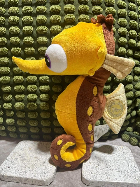 FINDING NEMO 11” Sheldon Seahorse Soft Toy Plush Disney Store Stamped £ ...