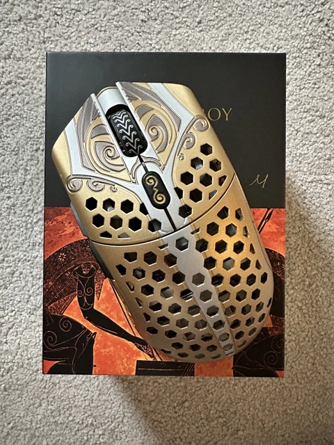 FINALMOUSE STARLIGHT-12 ACHILLES Medium Gold Hero of Troy Mouse #1280 £ ...